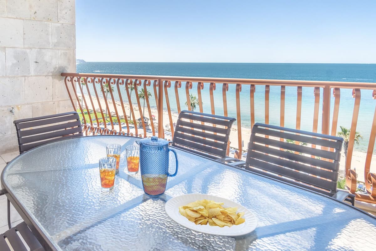 Apartamento em Condomínio Fechado, várias camas, varanda, vista para o oceano (Sonoran Sun SW 609) | Refeições ao ar livre