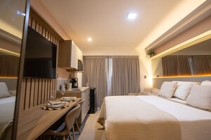 Apartamento | Secretária adequada para computadores portáteis, Wi-fi grátis 