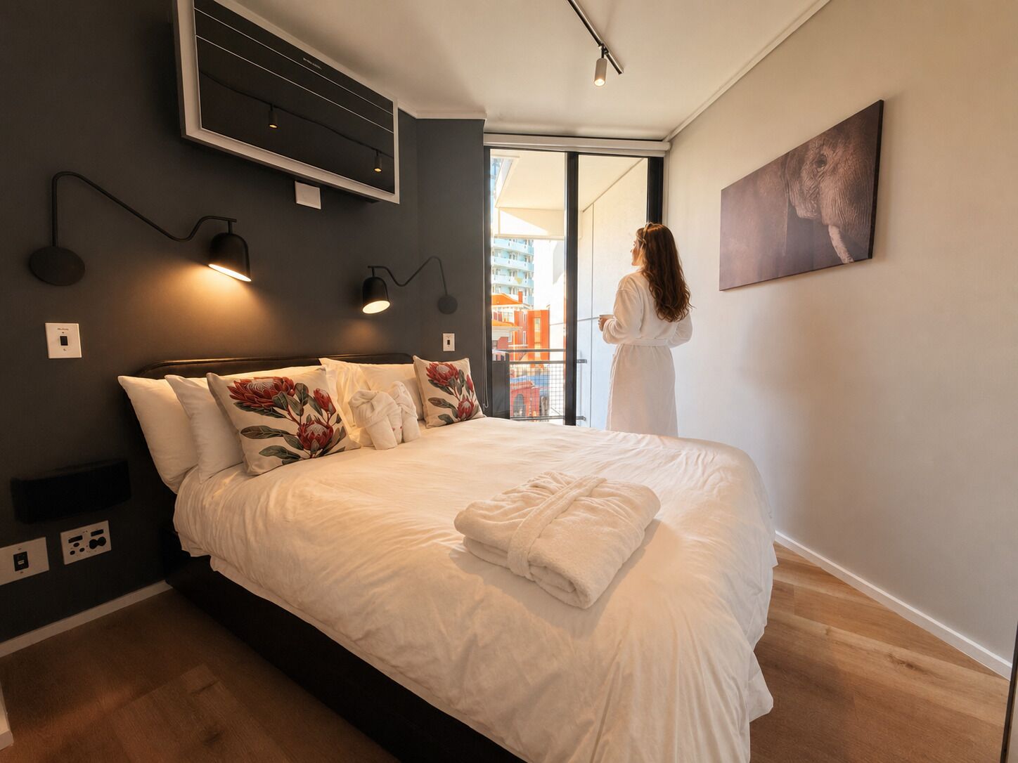 Apartment 203 | Roupa de alta qualidade, minibar, cofre com capacidade para portátil 