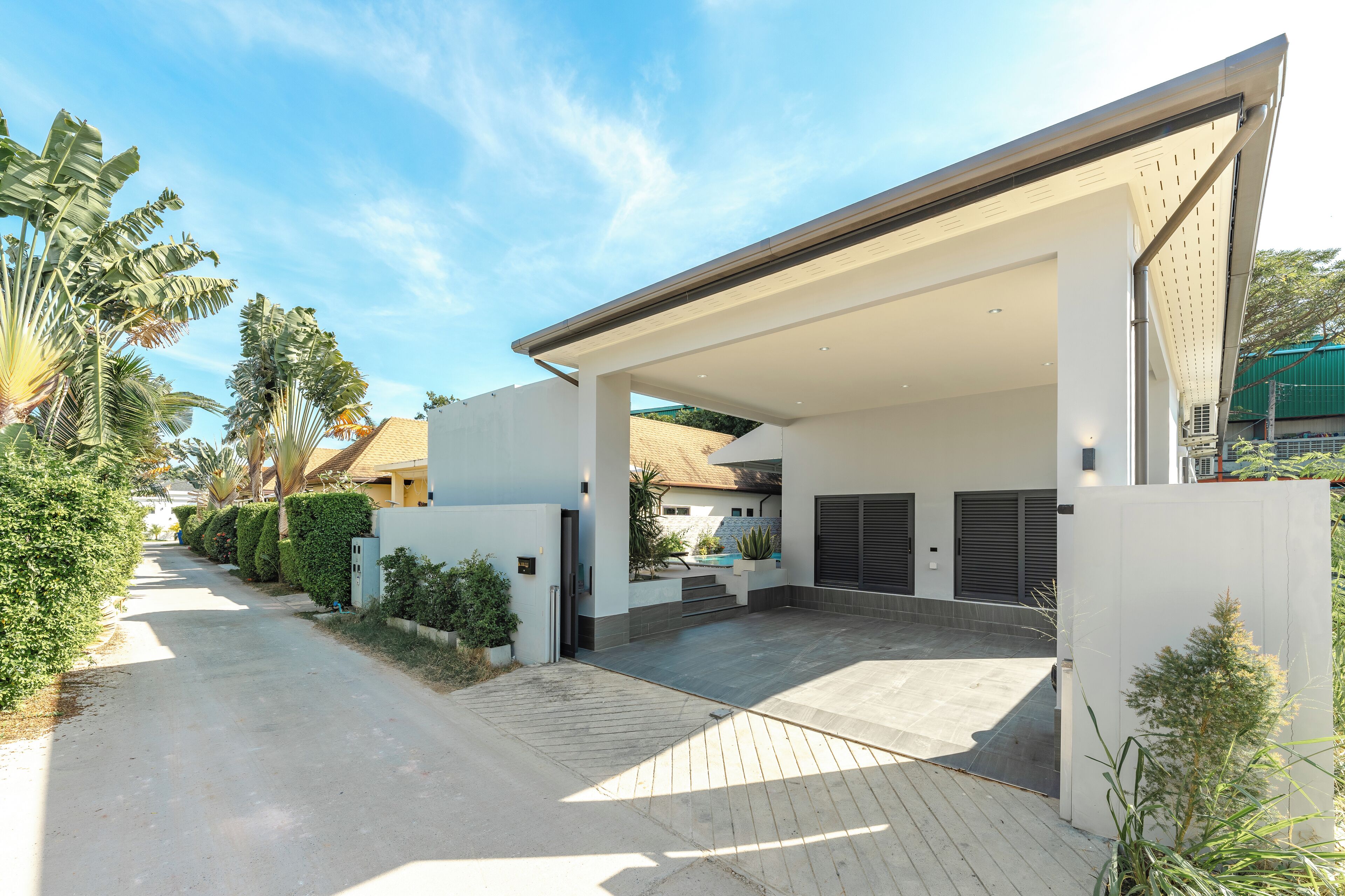 Fachada da propriedade