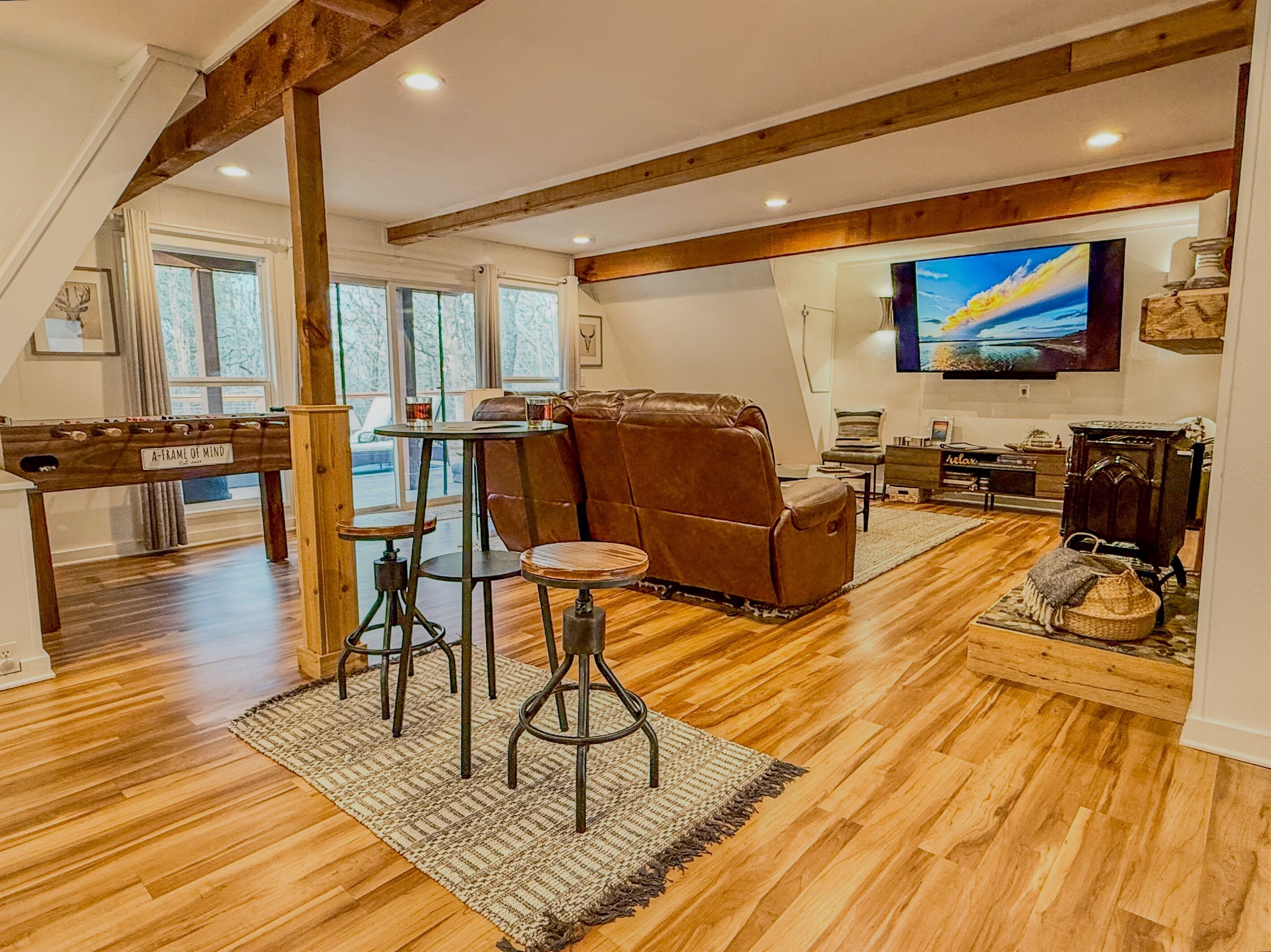 Lake A-frame Escape | Walk To Lake, Hot Tub, Woods - Lake Texoma