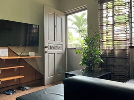Apartamento Básico, 2 quartos, não fumadores, cozinha | Sala de estar