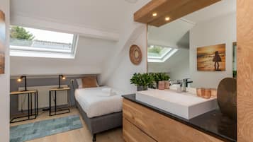 Casa | 2 quartos, roupa de cama fornecida