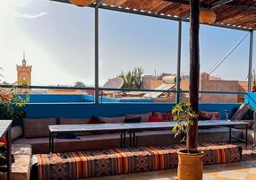 Quarto casal ou duplo | Terraço/pátio