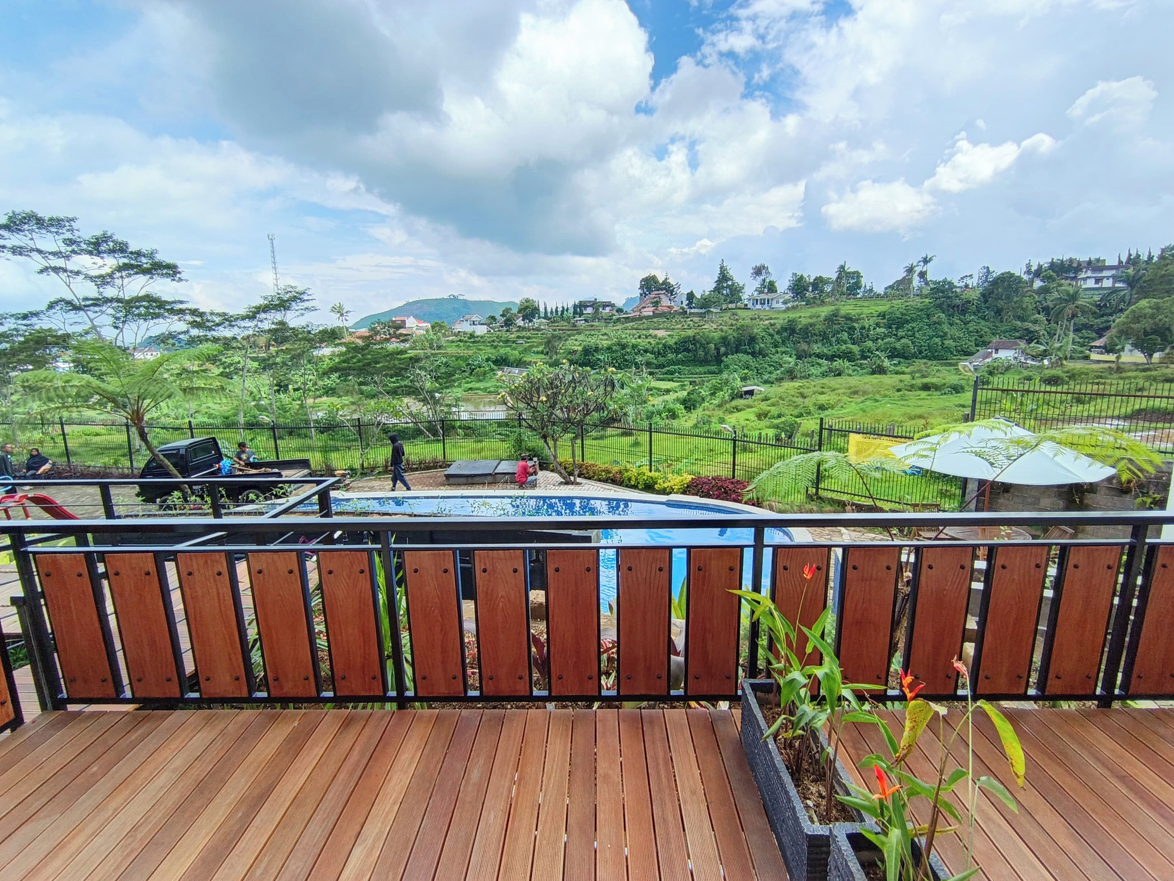 Vista do quarto