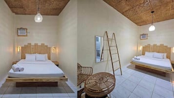 Quarto casal básico, vista para a piscina | Wi-Fi de cortesia