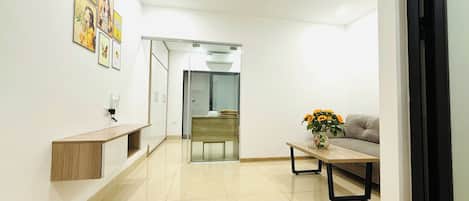 Apartamento básico | 1 quarto, escrivaninha, Wi-Fi de cortesia