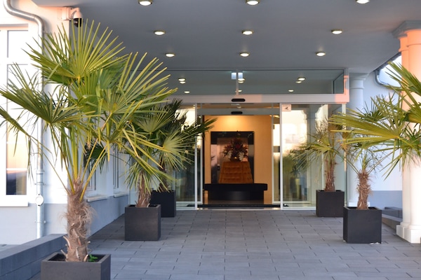 Entrada do alojamento