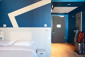 Cortinas blackout, quartos à prova de som, Wi-Fi de cortesia