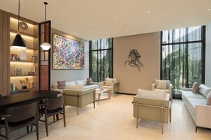 Sala de estar do lobby