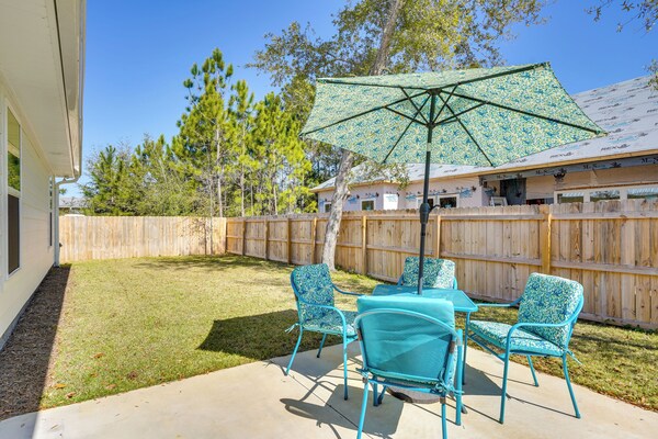 1 Mi To Beach: Dog-friendly Pcb Home W/ Backyard! - Panama City Beach, FL