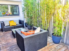 Quarto Clássico (Lavande) | Terraço/pátio interior