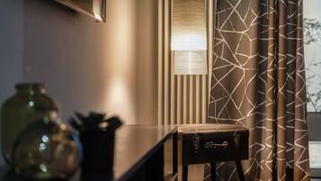 Apartamento | 1 quarto, roupa de alta qualidade, edredões de penas