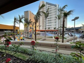 Espaço exterior para banquetes