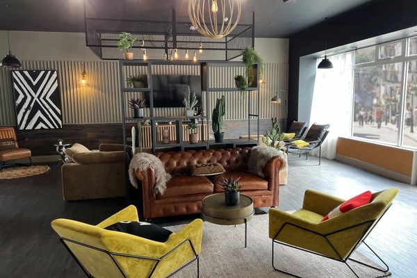 Sala de estar do lobby