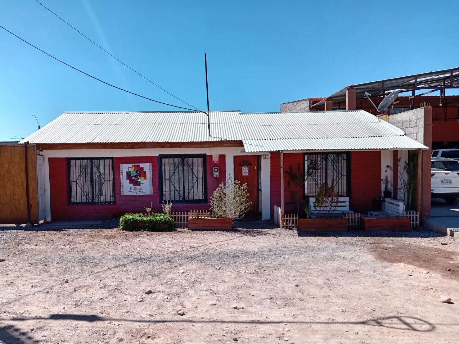 Fachada da propriedade