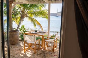 Casa de Campo Deluxe, vista para o oceano | Terraço/pátio interior