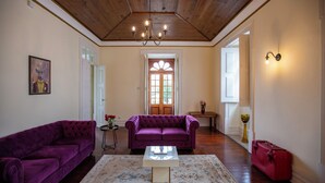 Casa, 4 quartos, para fumantes, sacada | Área de estar
