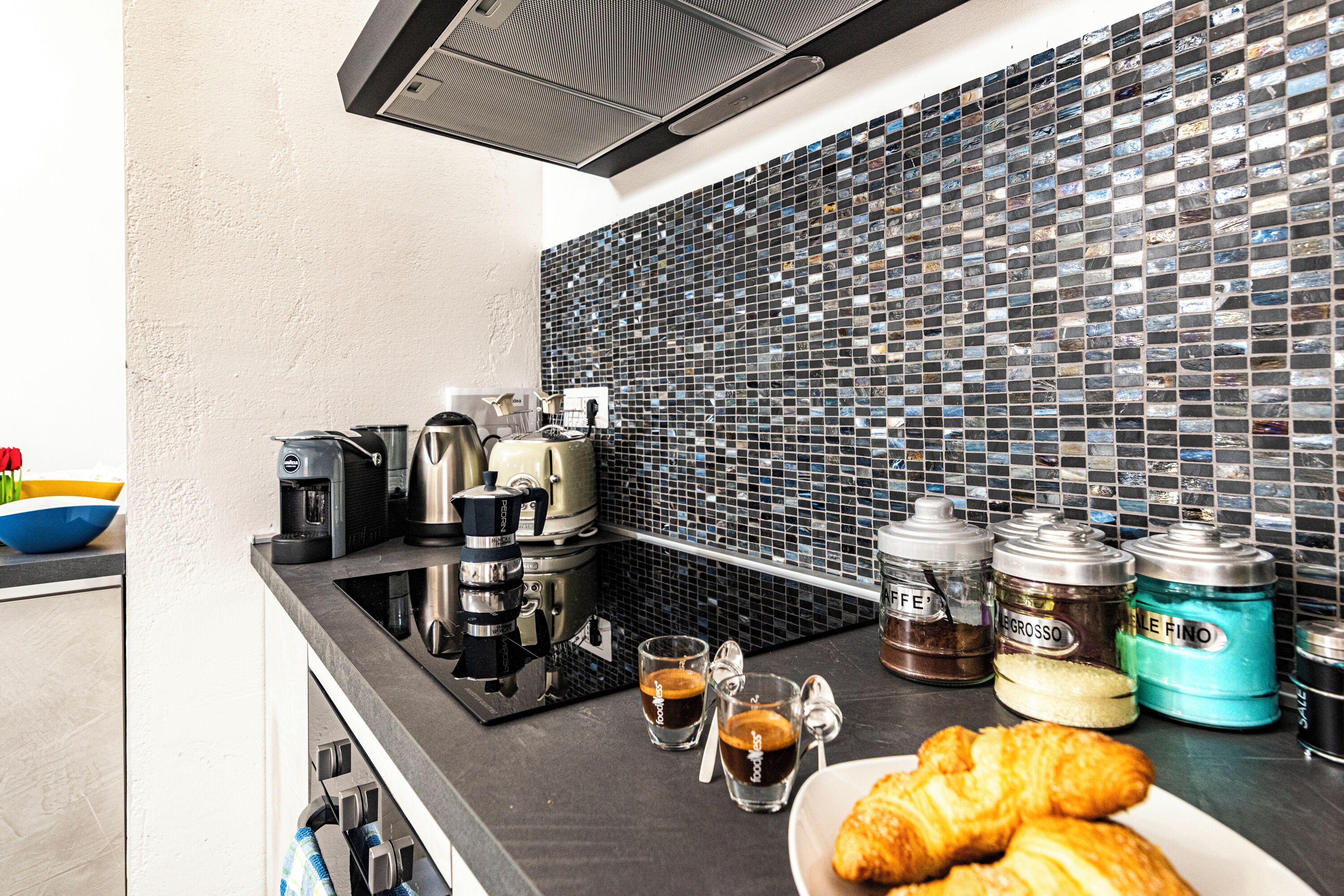 Apartamento Standard, vários quartos, 2 casas de banho (Lusa Apartment) | Cozinha privada | Um frigorífico, um micro-ondas, um forno, uma placa de cozinha 