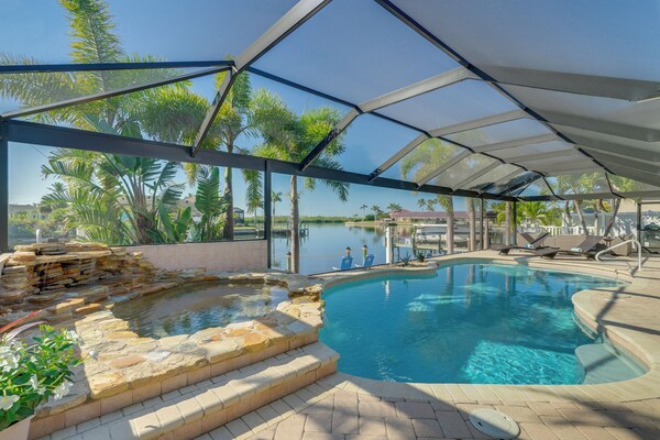 Dock & Pool: Canal-front Cape Coral Oasis! - Pine Island, FL