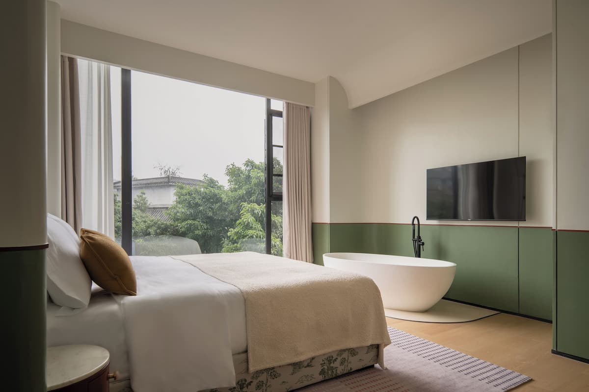 Quarto casal romântico | 1 quarto, ferros/tábuas de passar roupa, Wi-Fi de cortesia