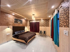 Quarto Twin Deluxe, varanda, vista para a montanha | Wi-fi grátis