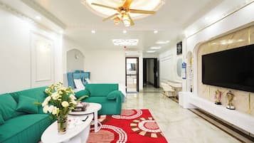 Suite, Vista para a cidade | Sala de estar