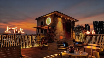 Terraço no piso superior