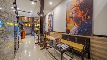 Sala de estar do lobby