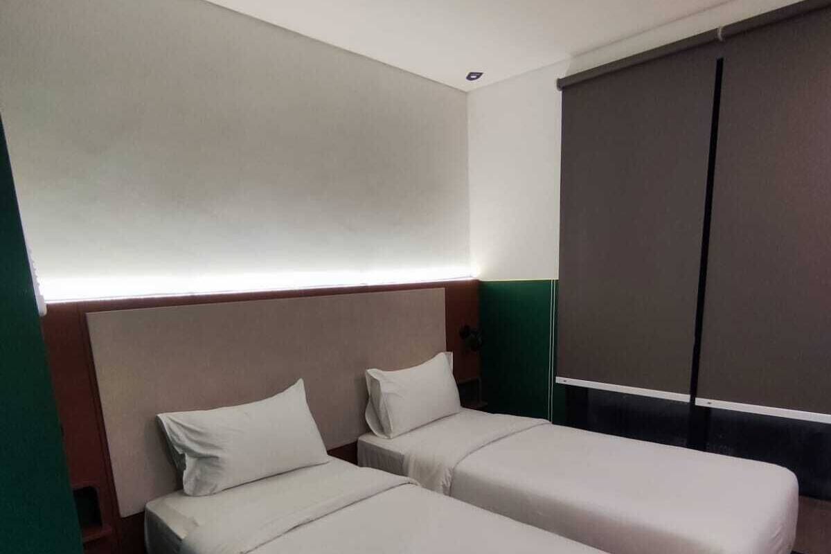 Quarto Duplo ou Twin Superior, não fumadores | 1 quarto, secretária, secretária adequada para computadores portáteis
