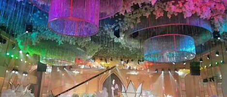 Área interna para casamento