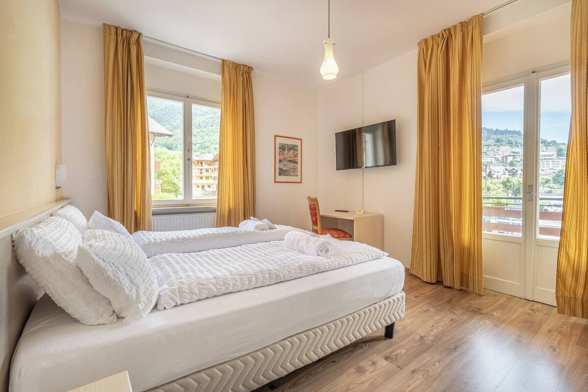 Quarto Duplo ou Twin Standard, terraço | Wi-fi grátis 