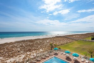 Apartamento em Condomínio Fechado, várias camas (Navarre Beach Regency 310 - Sea Turtl) | Piscina | Piscina exterior 