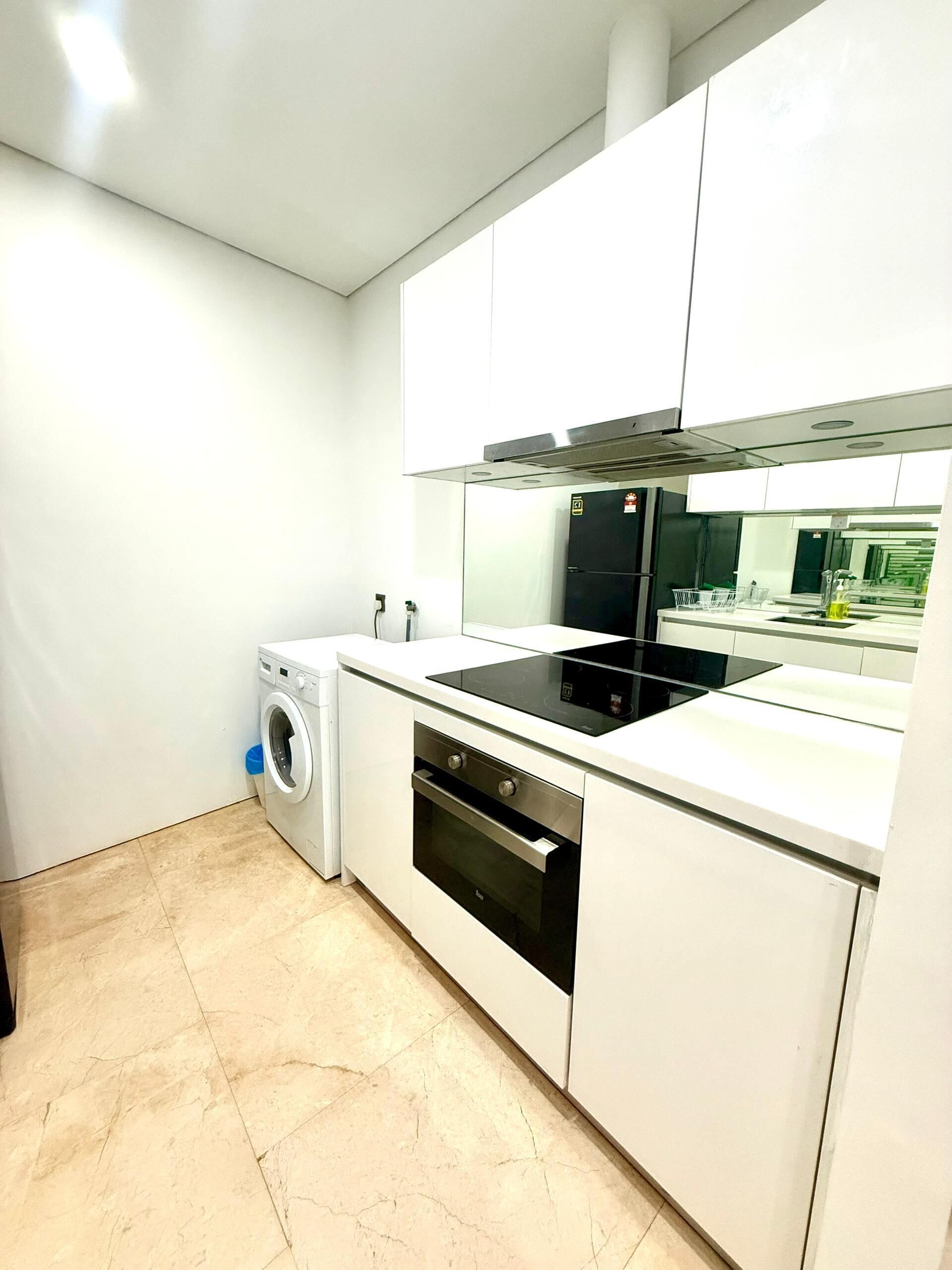 Apartamento família, vista para a cidade | Cozinha privada