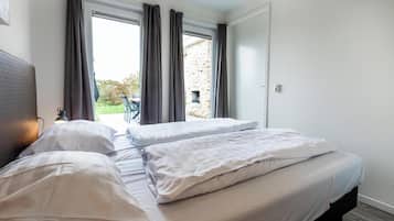 Casa | 2 quartos, roupa de cama