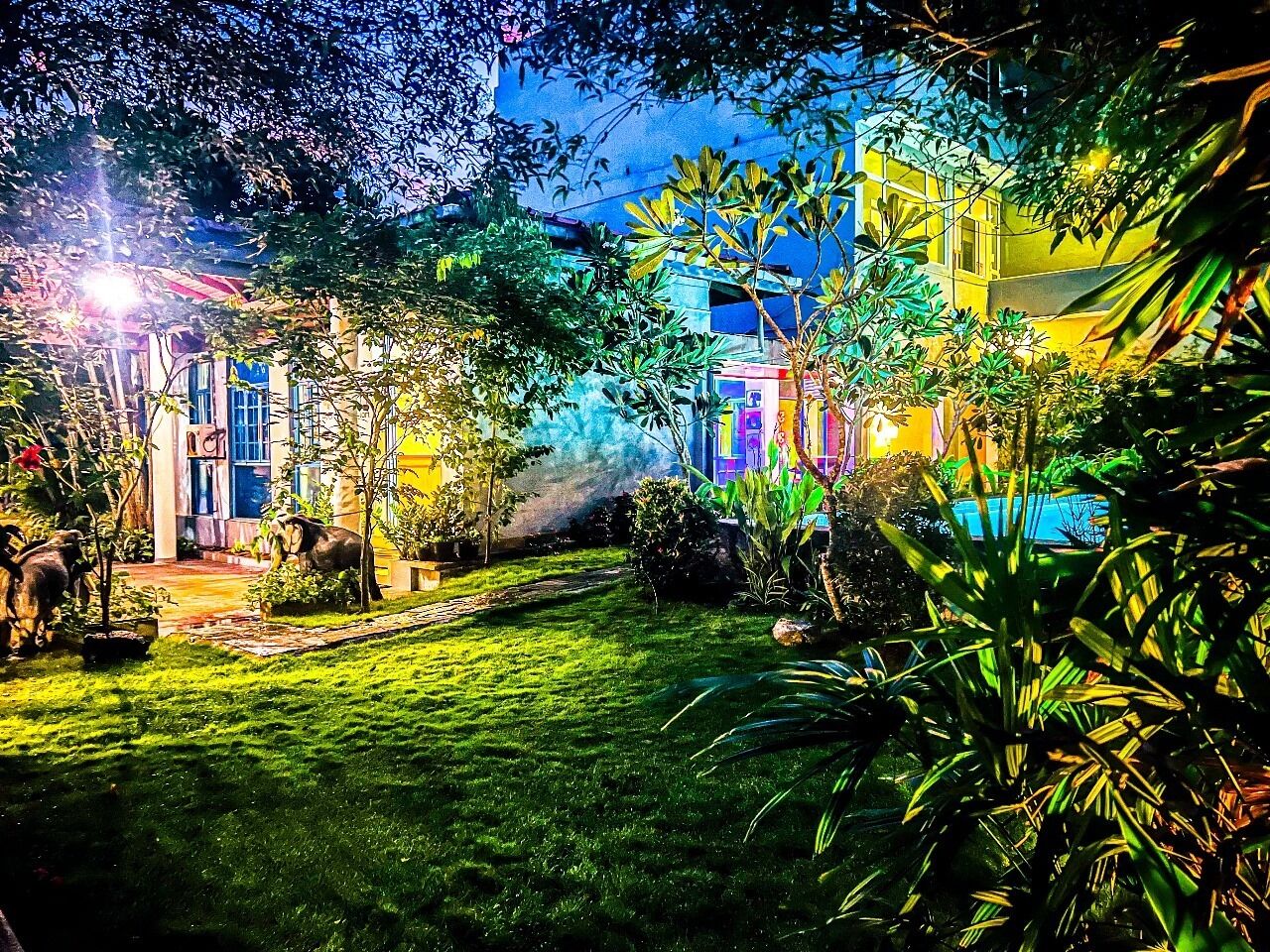 Fachada da propriedade