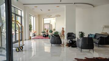 Sala de estar do lobby