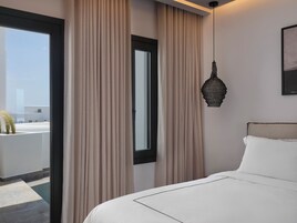 Special Offer Junior Suite Plunge Pool | 1 quarto, cofres nos quartos, cortinas blackout, quartos à prova de som