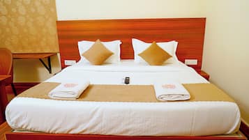 Quarto superior | Camas com colchões de espuma com sistema de memória, frigobar
