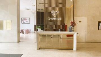 Sala de estar do lobby