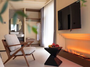 Suíte estúdio conforto | Vista do quarto