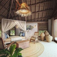 Villa (Seafront) | Minibar, Wi-fi grátis, roupa de cama fornecida 