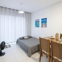 Apartamento | 1 quarto, secretária adequada para computadores portáteis 