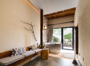 Cabana superluxo | Banheira de imersão