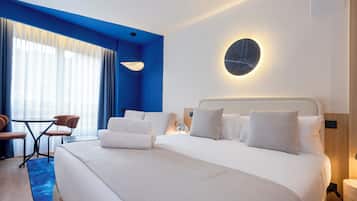 Apartamento Deluxe | 1 quarto, roupa de alta qualidade, minibar, cofre no quarto
