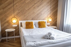 Apartamento, 1 quarto, varanda, vista para o jardim | 1 quarto