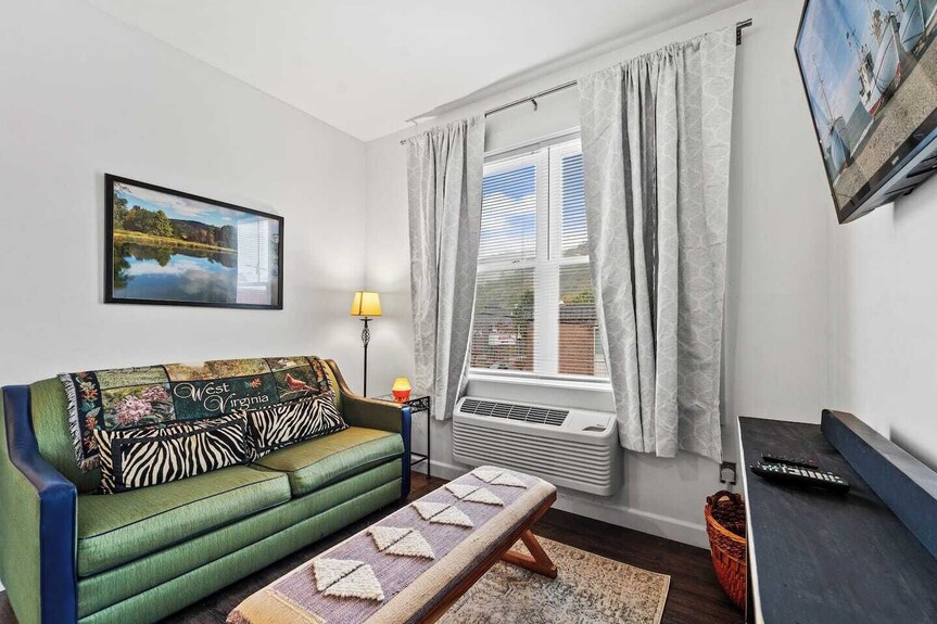 Modern 1br Downtown | King Bed + Parking, Snowshoe - Hillsboro, WV