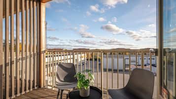 Quarto Duplo de Luxo | Varanda