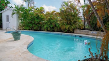 Vila, 2 quartos, para fumantes, piscina particular | Piscina | Piscina externa