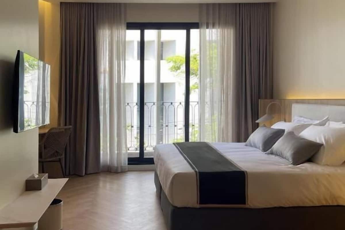 1 quarto, cofre no quarto, quartos insonorizados, Wi-fi grátis 